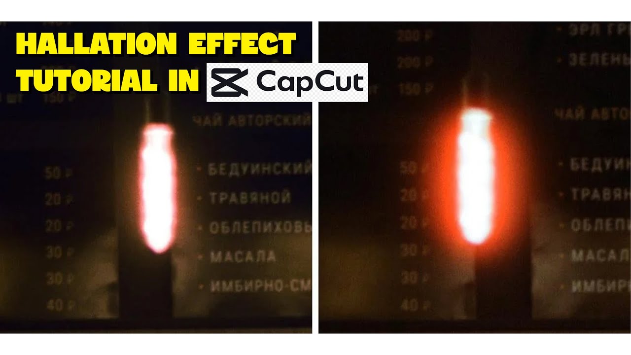 HALATION EFFECT | CINEMATIC | CAPCUT TUTORIAL - YouTube