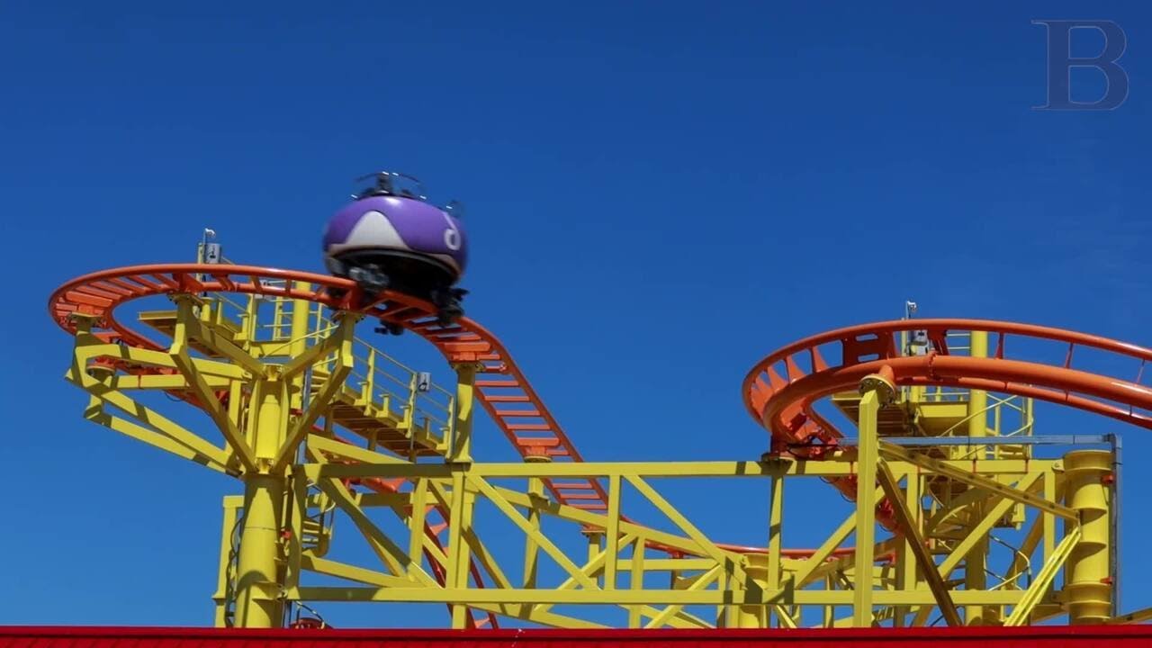 Cedar Point unveils renovated beachside boardwalk - YouTube