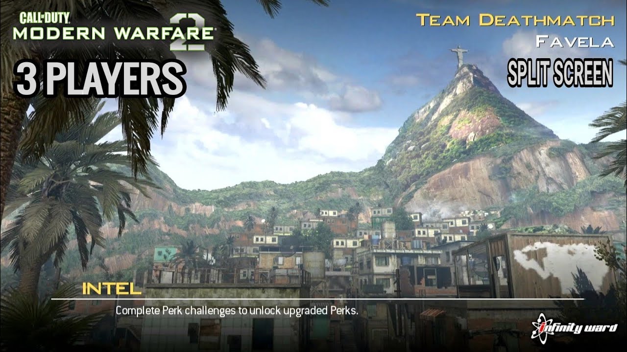 Call of Duty MW2 | 3 PLAYERS | Free For All | Map: FAVELA! (PS3 1080p ...