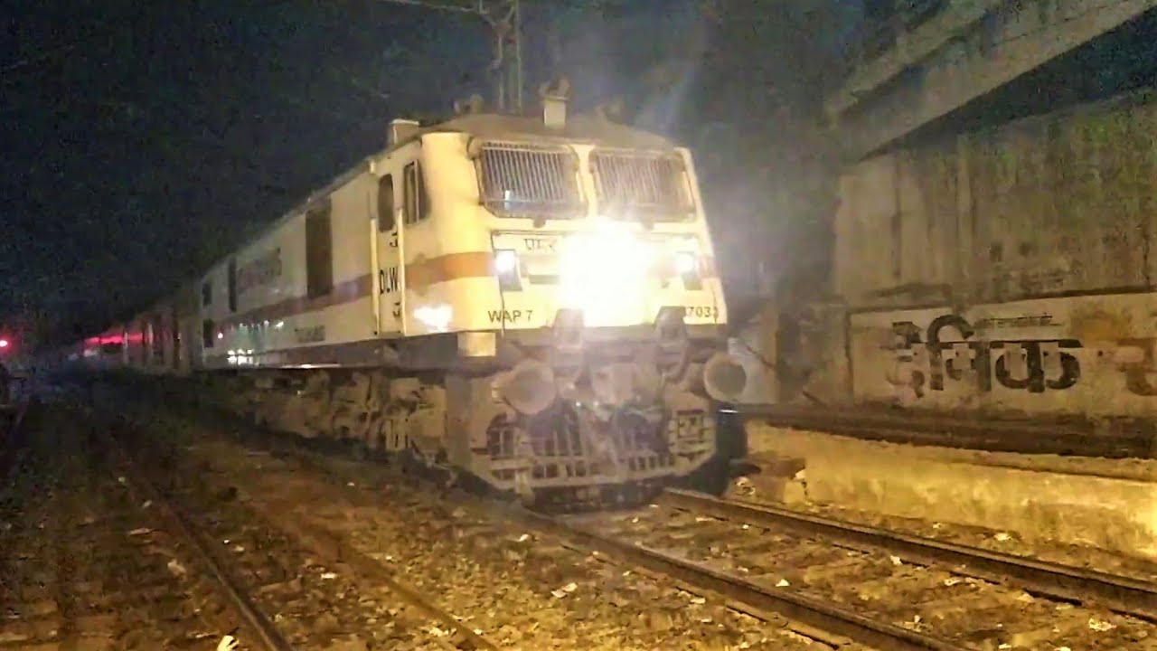 (12459) Intercity Express (New Delhi - Amritsar) With (TKD) WAP7 ...