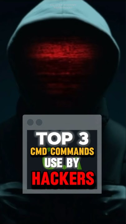 Top 3 CMD Commands Use by Hackers 🎭 - YouTube