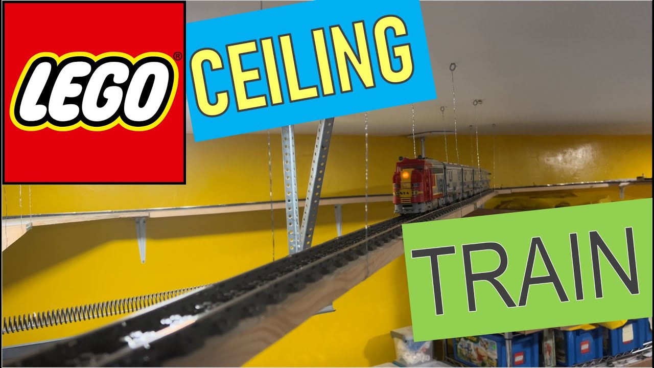 New Diagonal Bridge for My LEGO CEILING TRAIN - YouTube