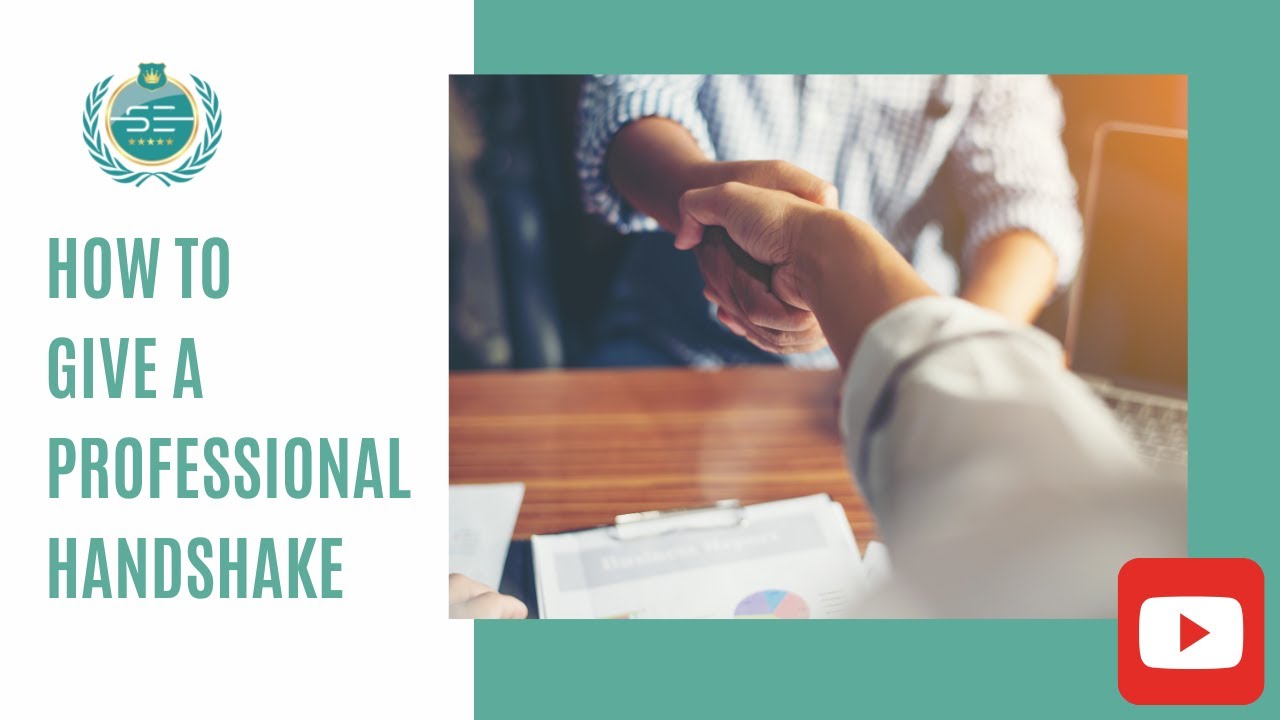 Tips for a Professional Handshake - YouTube