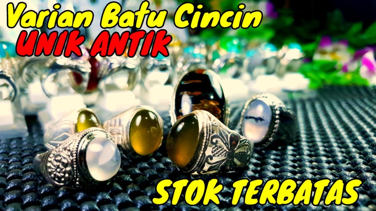 VARIAN BATU CINCIN UNIK ANTIK DENGAN HARGA MURAH MERIAH⁉️BISA BAYAR DI ...