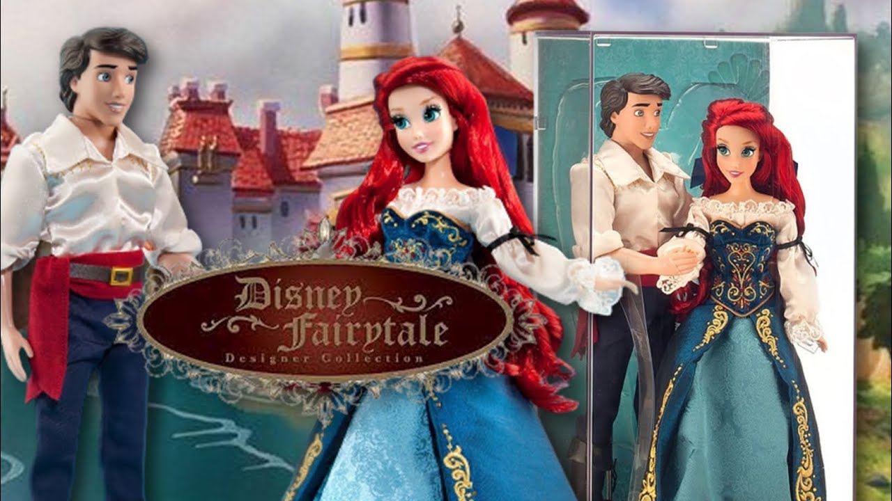 Ariel and Prince Eric Doll Set Review - Disney Fairytale Designer ...