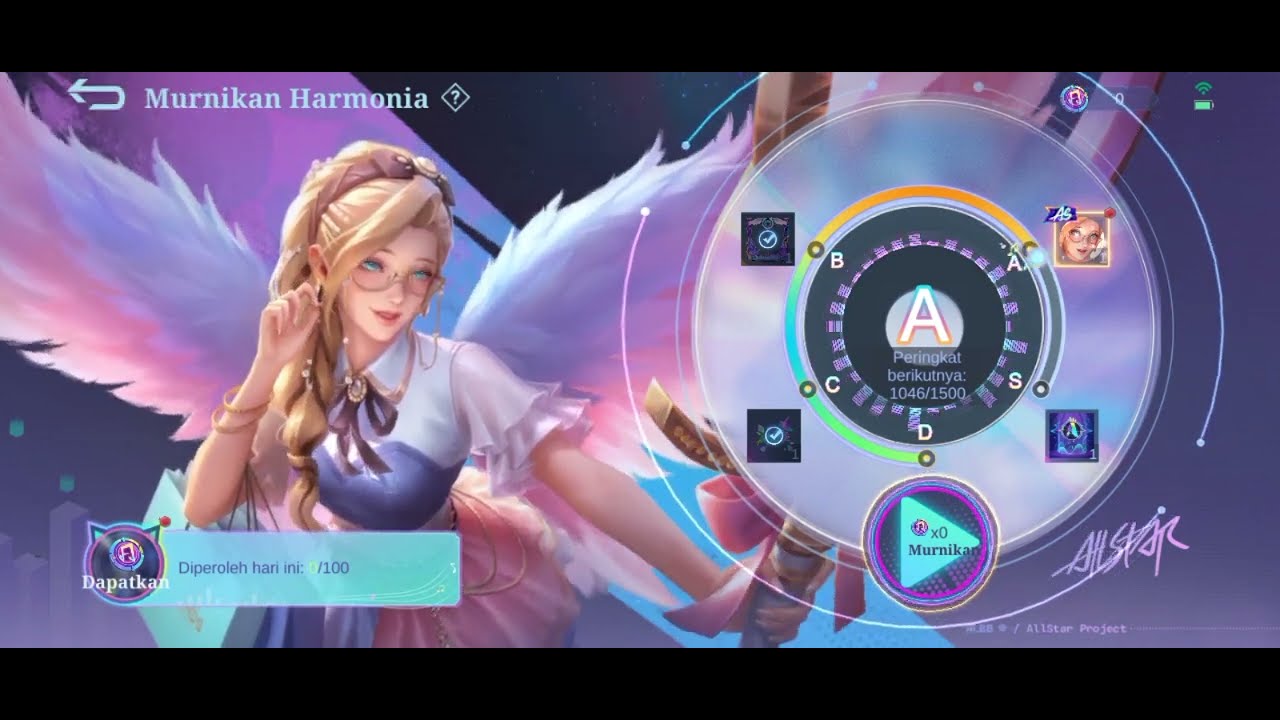 Skin Rafaela AllStar - Mobile Legends - YouTube