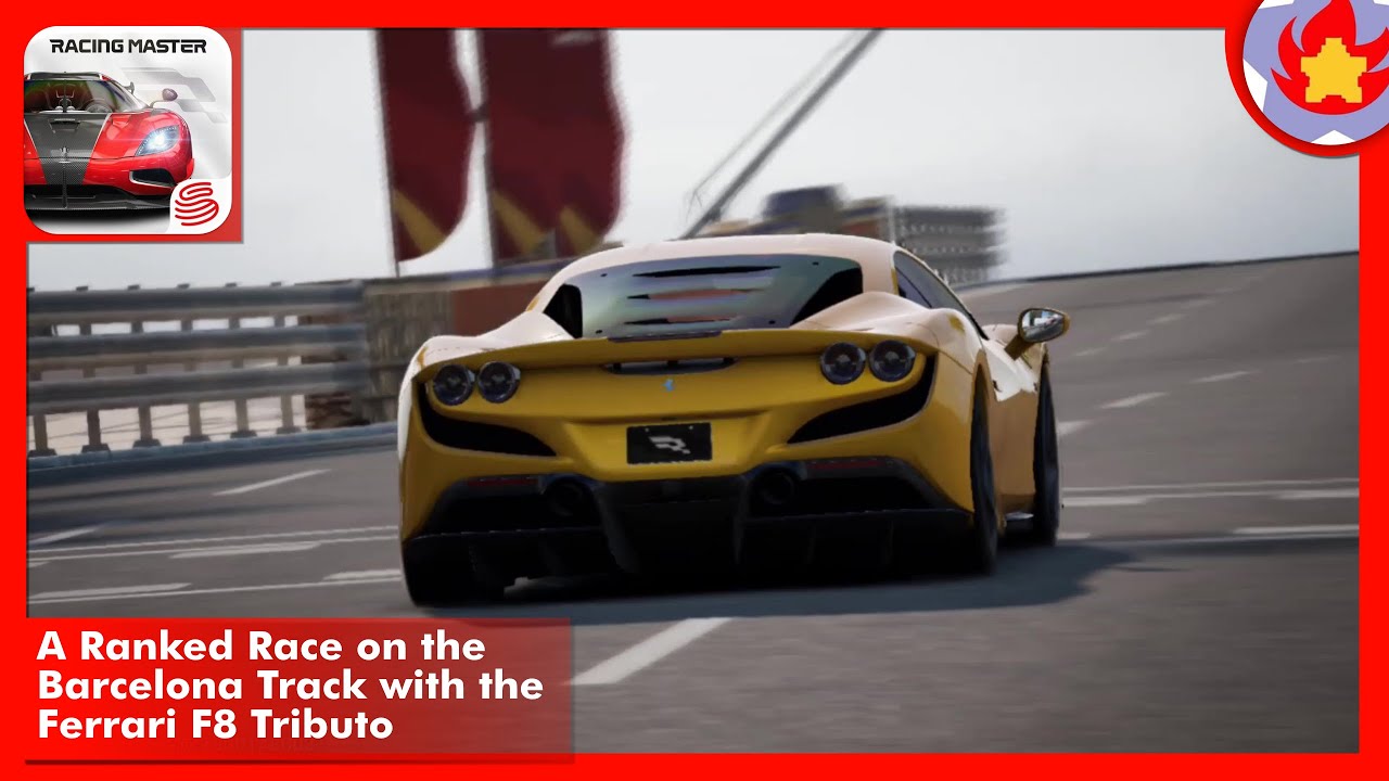 A Ranked Race on the Barcelona Track with the Ferrari F8 Tributo ...