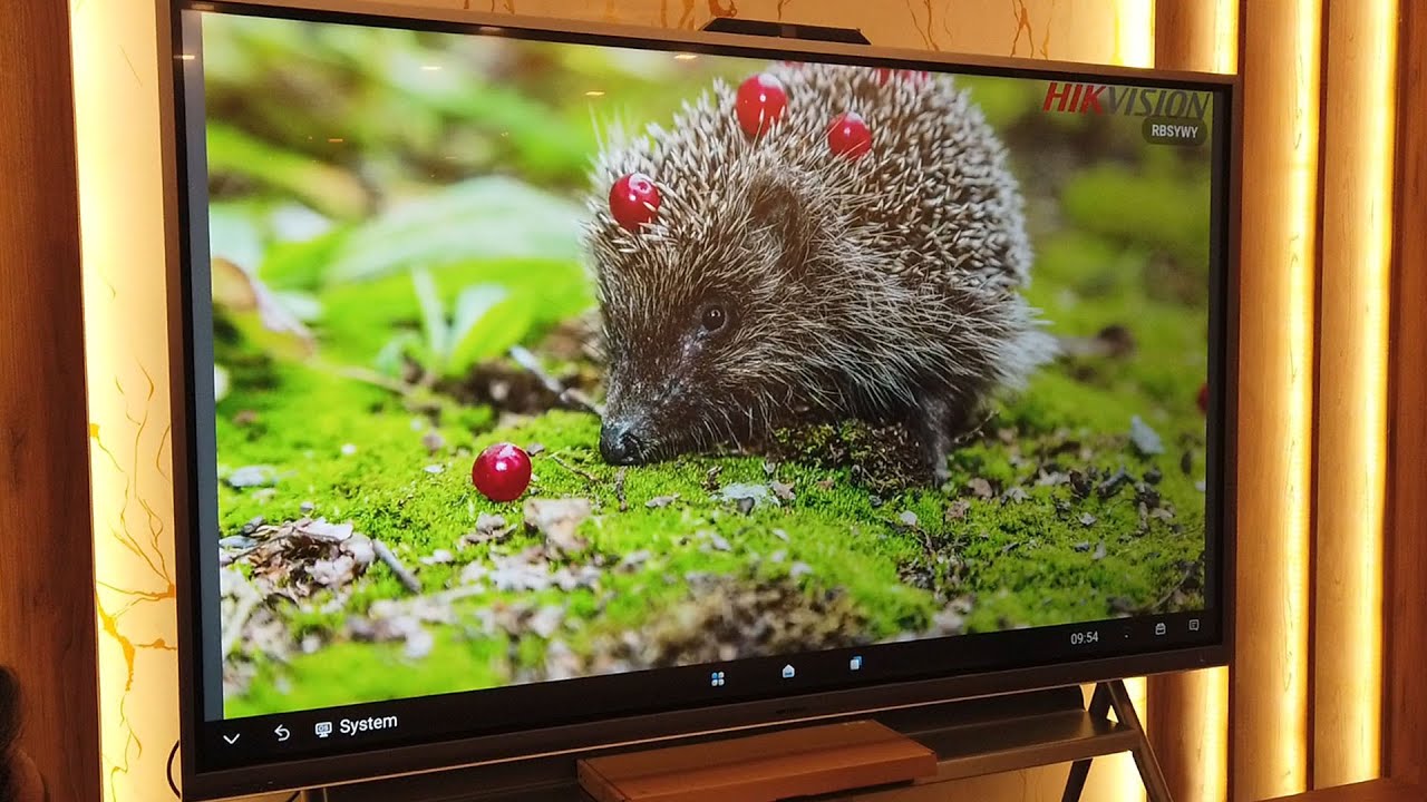 HIKVISION Interactive Flat Panel 86inch - YouTube