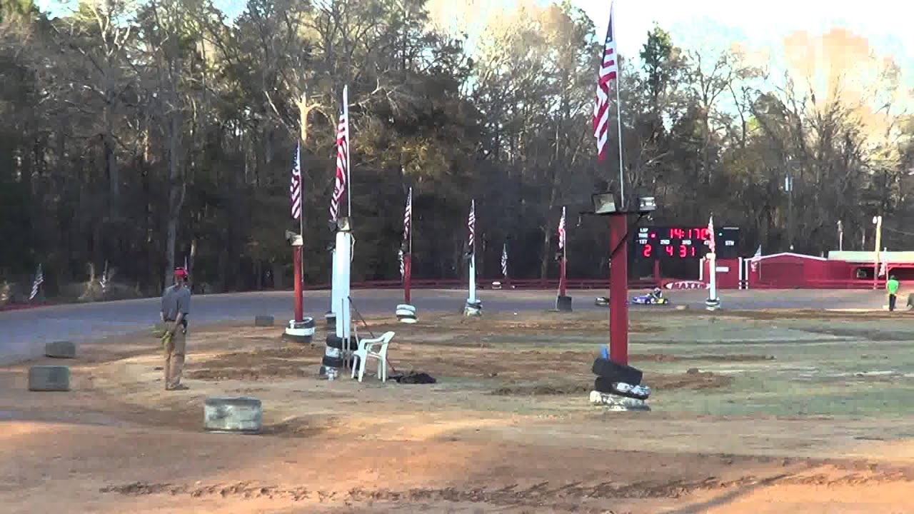 Kart Race @ Laurens County Speedway, Dexter, GA. - YouTube