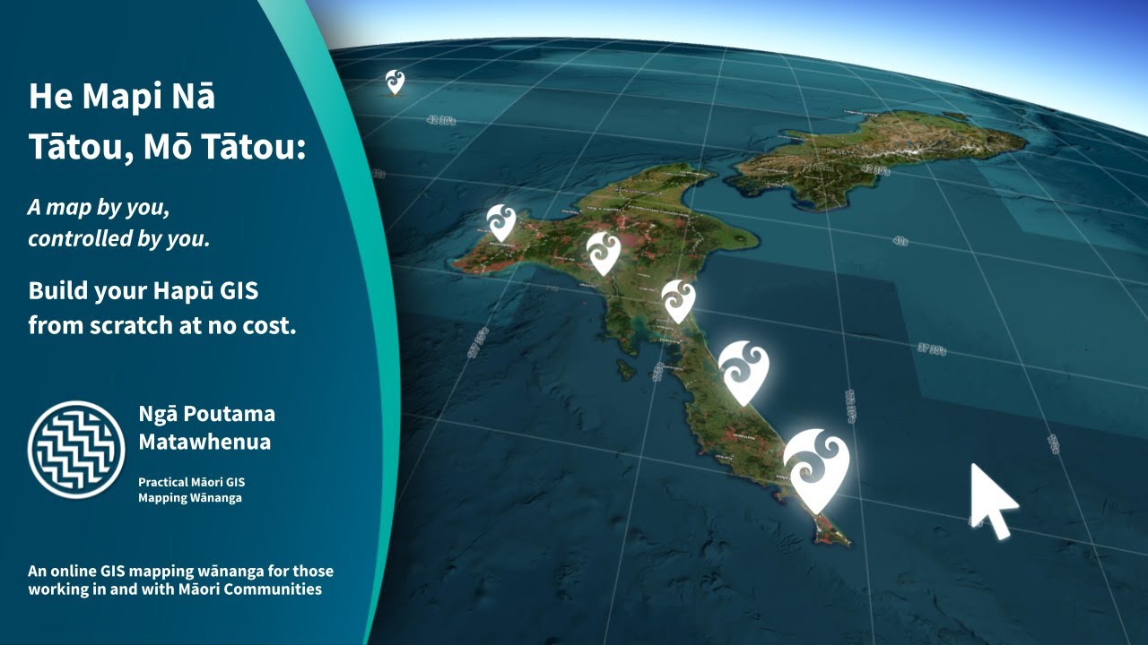 He Mapi Nā Tātou, Mō Tātou: A map by you, controlled by you. Build your ...