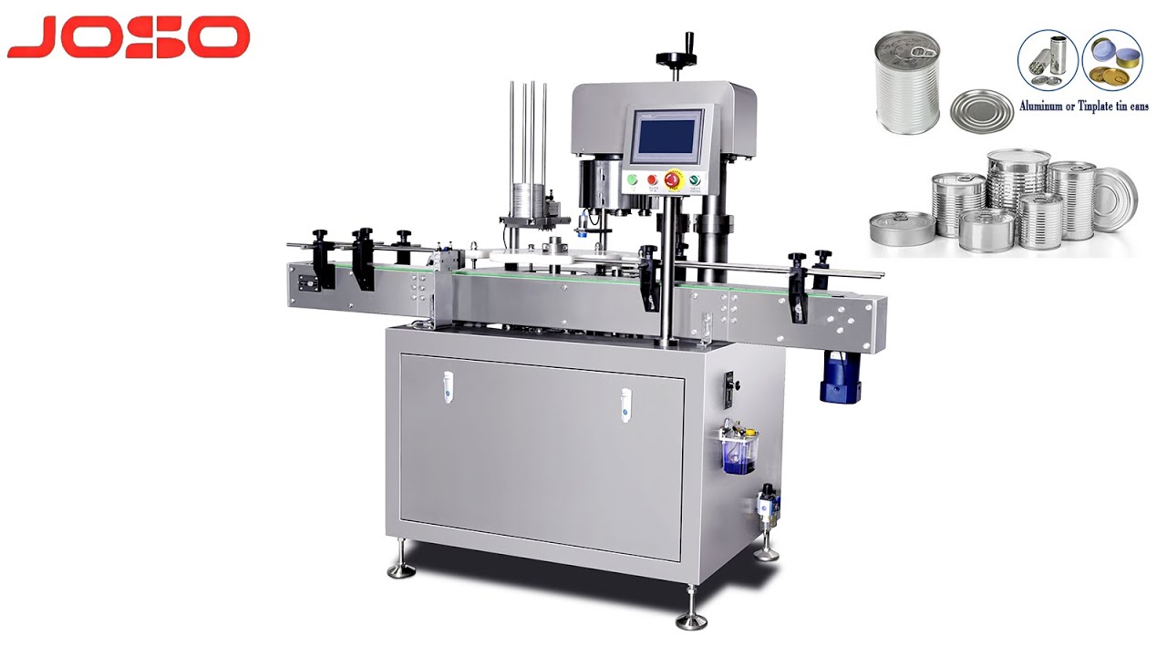 Can Seaming Machine for Aluminum & Tin Cans #seamer #packagingmachinery ...