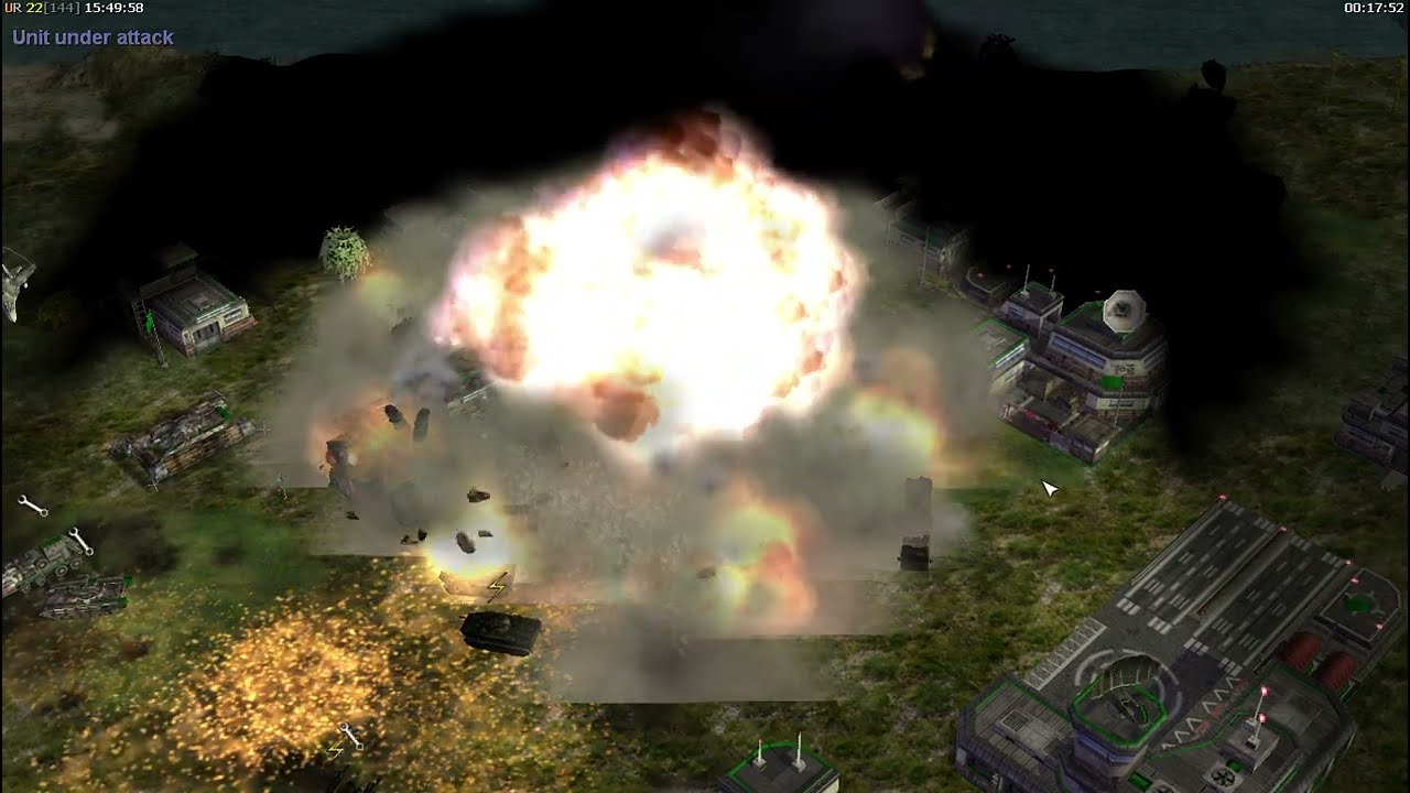USA Air Force + B2 Nuke Bomb vs RUS Air Force - Command and Conquer ...