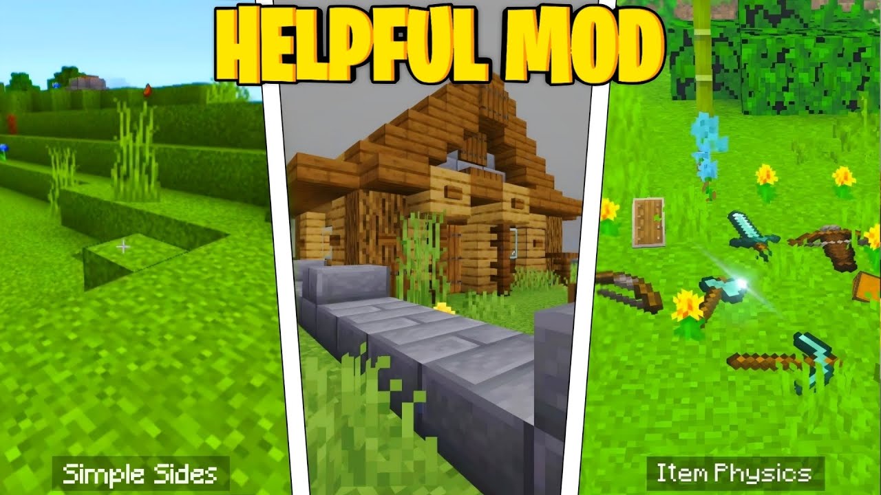 Top 5 Epic Useful Mods For Minecraft PE 🤩 (Download Now) - YouTube