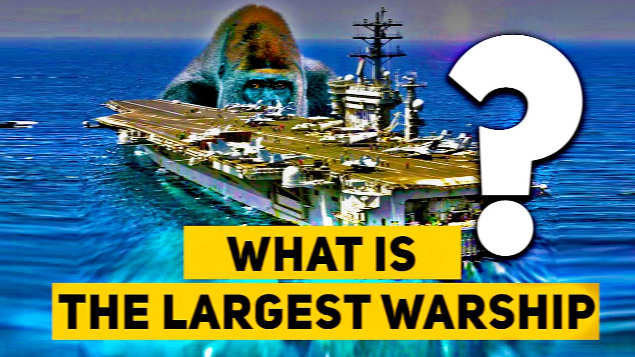 What Is The largest Warship Of All Time? BIGGEST BATTLESHIP IN THE ...