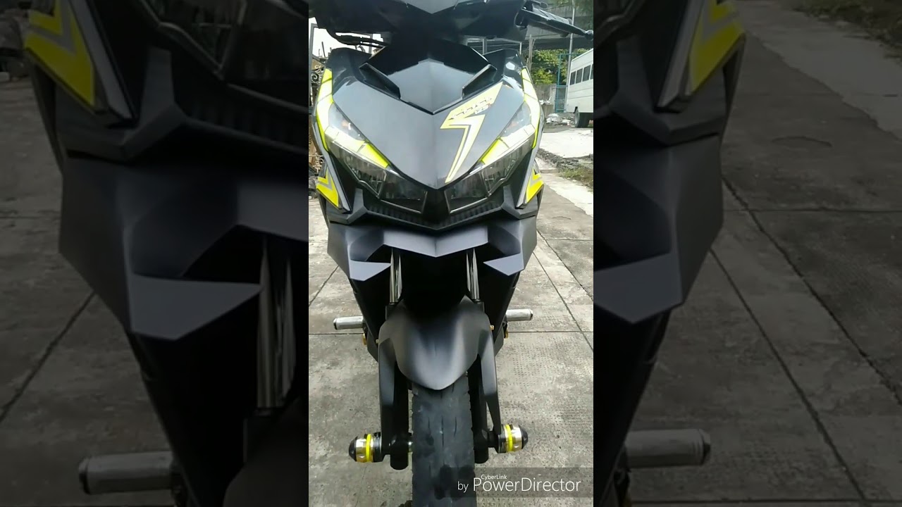 How to install winglet on Honda click - YouTube