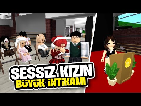 SESSİZ KIZIN BÜYÜK İNTİKAMI roblox brookhaven 🏡rp / Roblox dizisi