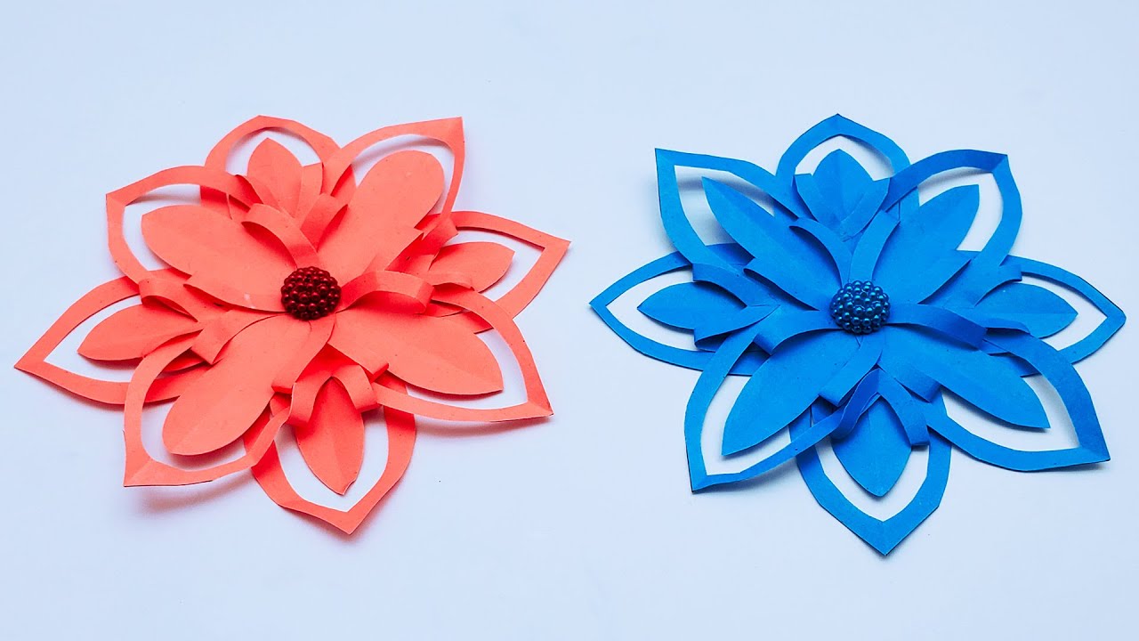 Diy Paper Snowflake Decorations Ideas At Home | How To Make 3D ...