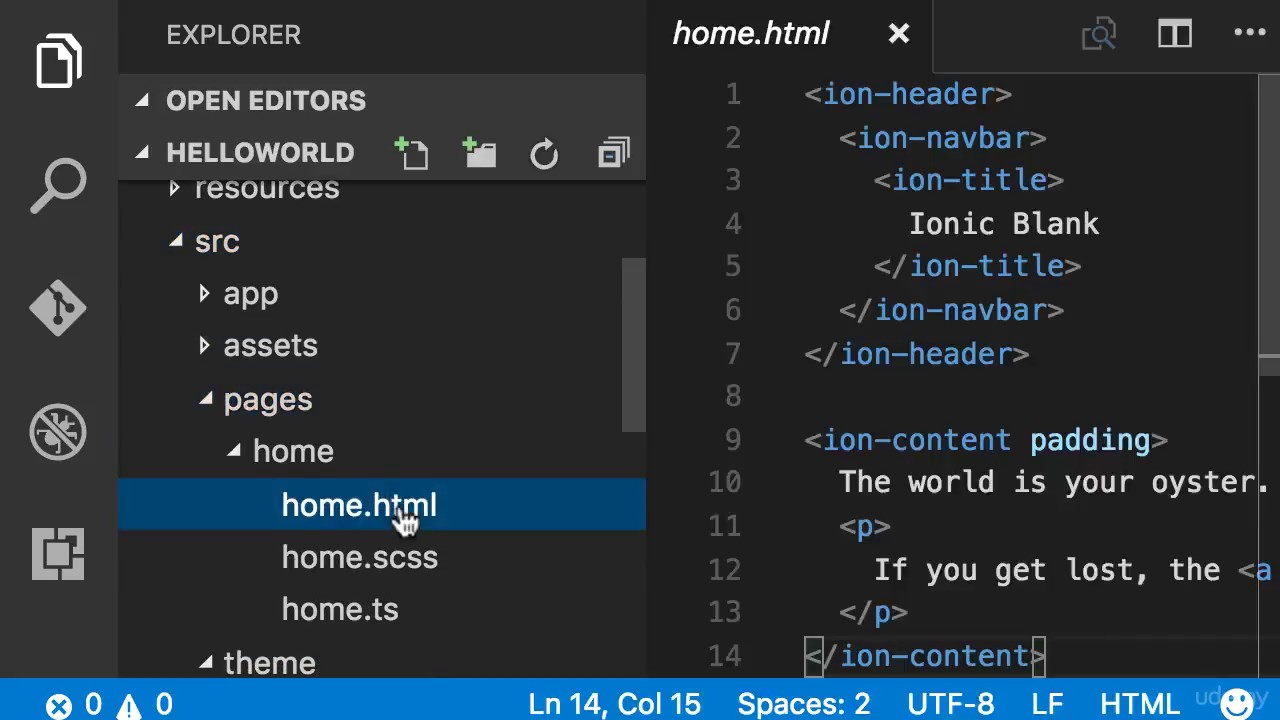 Building Your First Ionic App - YouTube