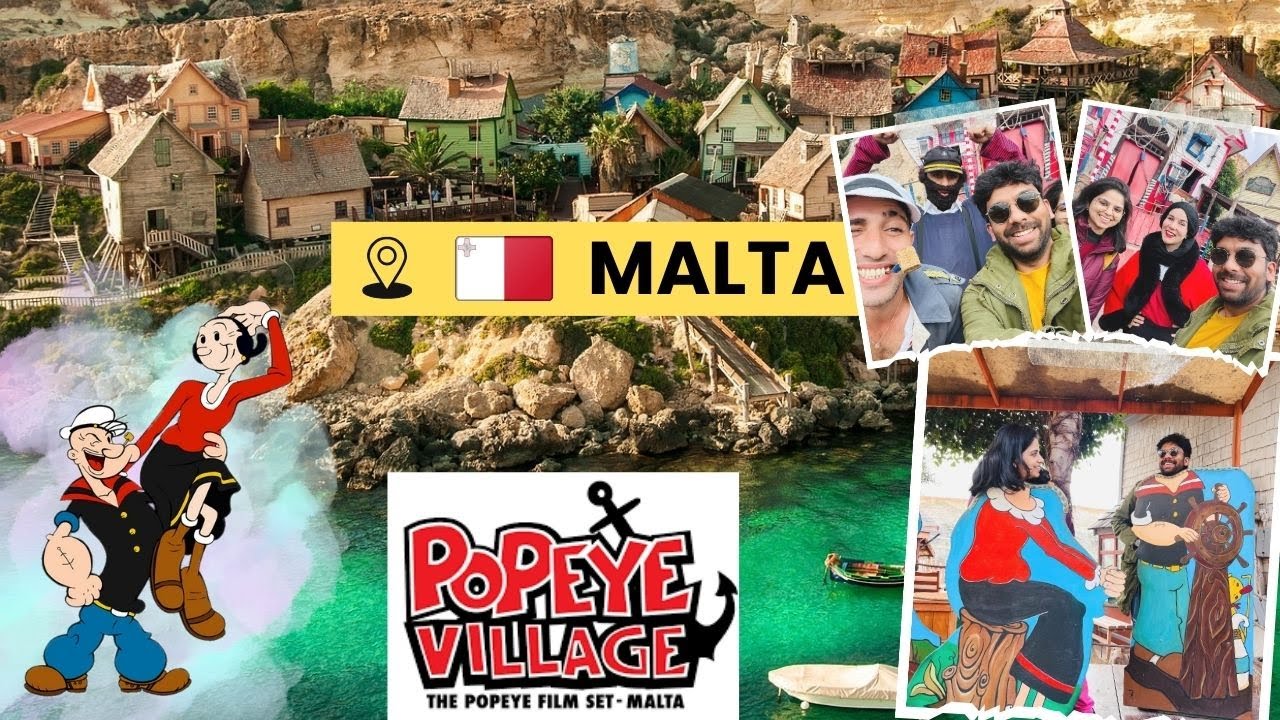 Popoye Village in MALTA | Robin Williams | Shelley Duval | The sailor ...