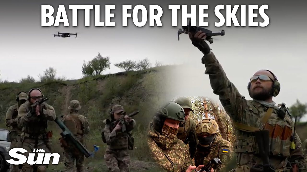 Ukraine & Russia's frantic drones arms race - from hijacking to waves ...