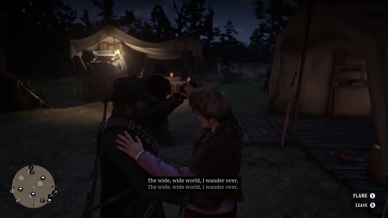 Red Dead Redemption 2-Arthur Dances - YouTube