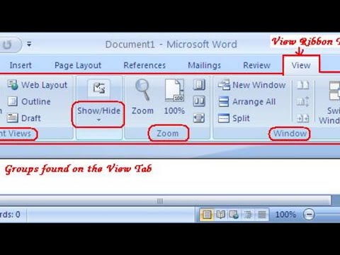 Microsoft Word Review and Mailing tab - YouTube