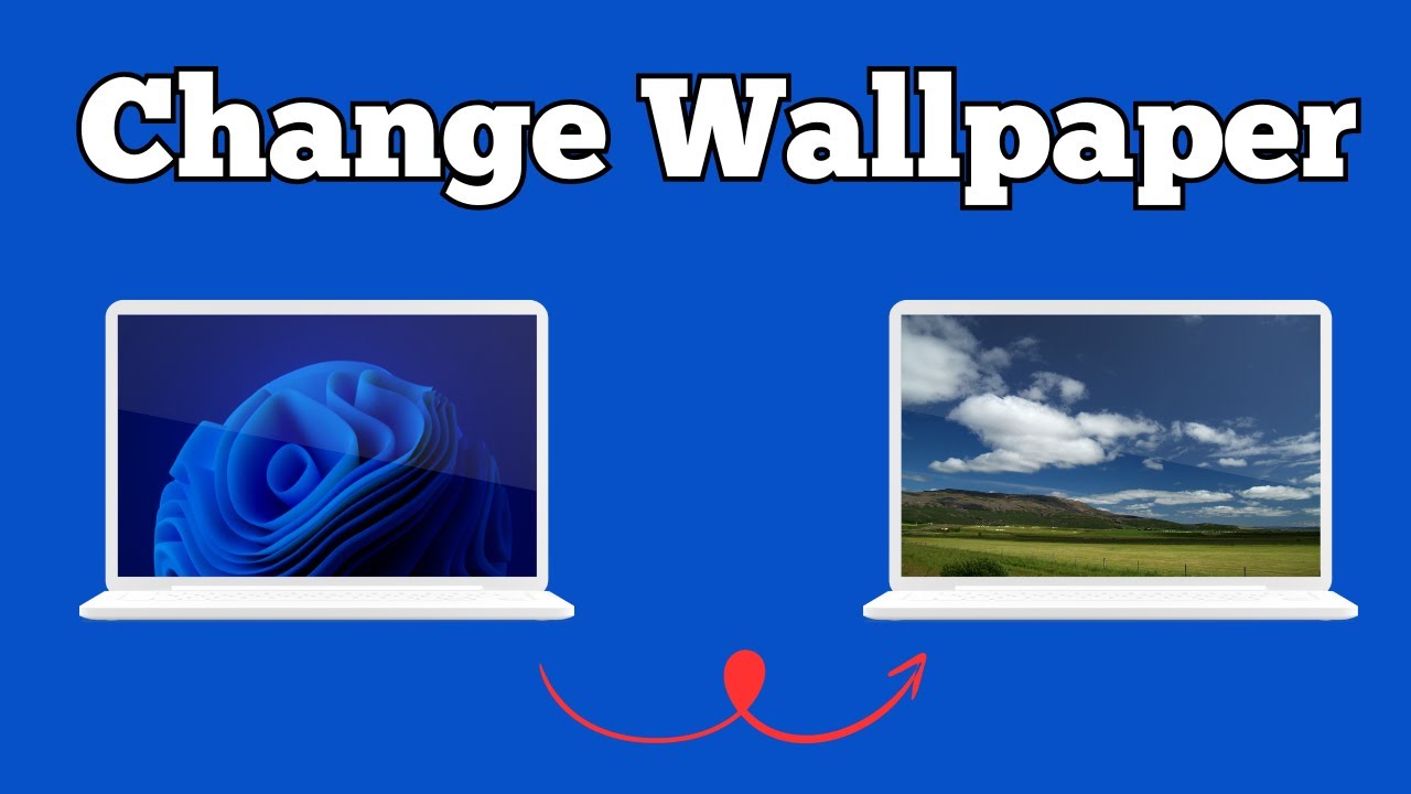 How to Change Wallpaper in Laptop - YouTube