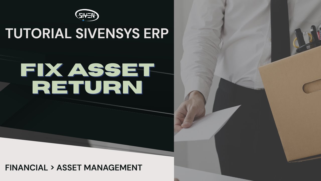Tutorial Financial - Asset Management - Fix Asset Return - YouTube