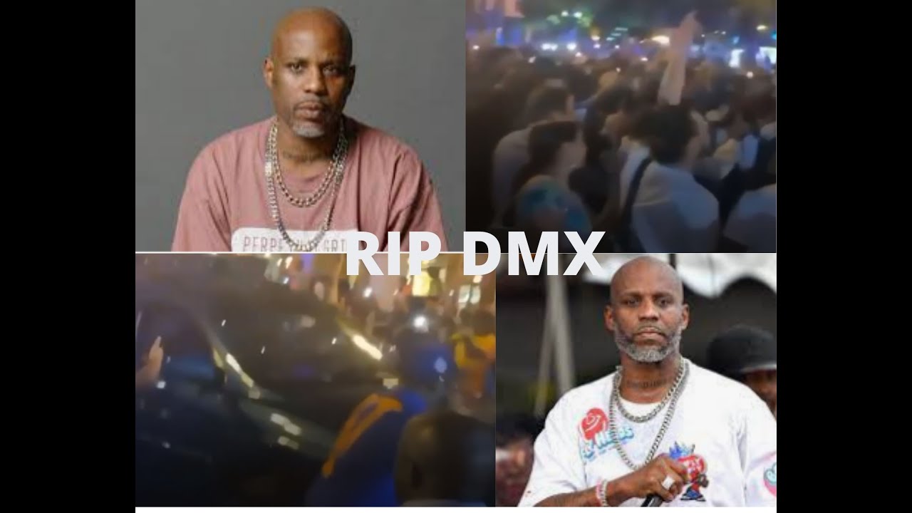 F@NS VIBE TO DMX'S RUFF RYDER ANTHEM AS HIS BODY LEAVES WHITE PLAINS ...