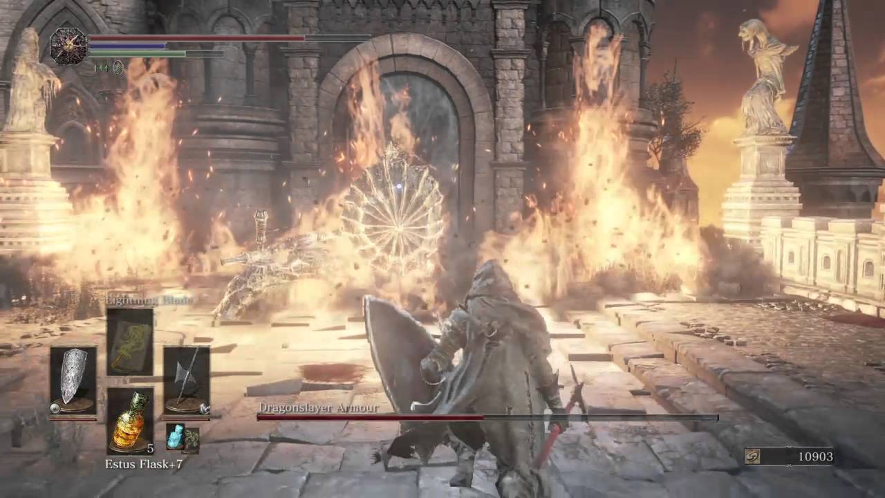 Ds3 Dragonslayer Armour Youtube