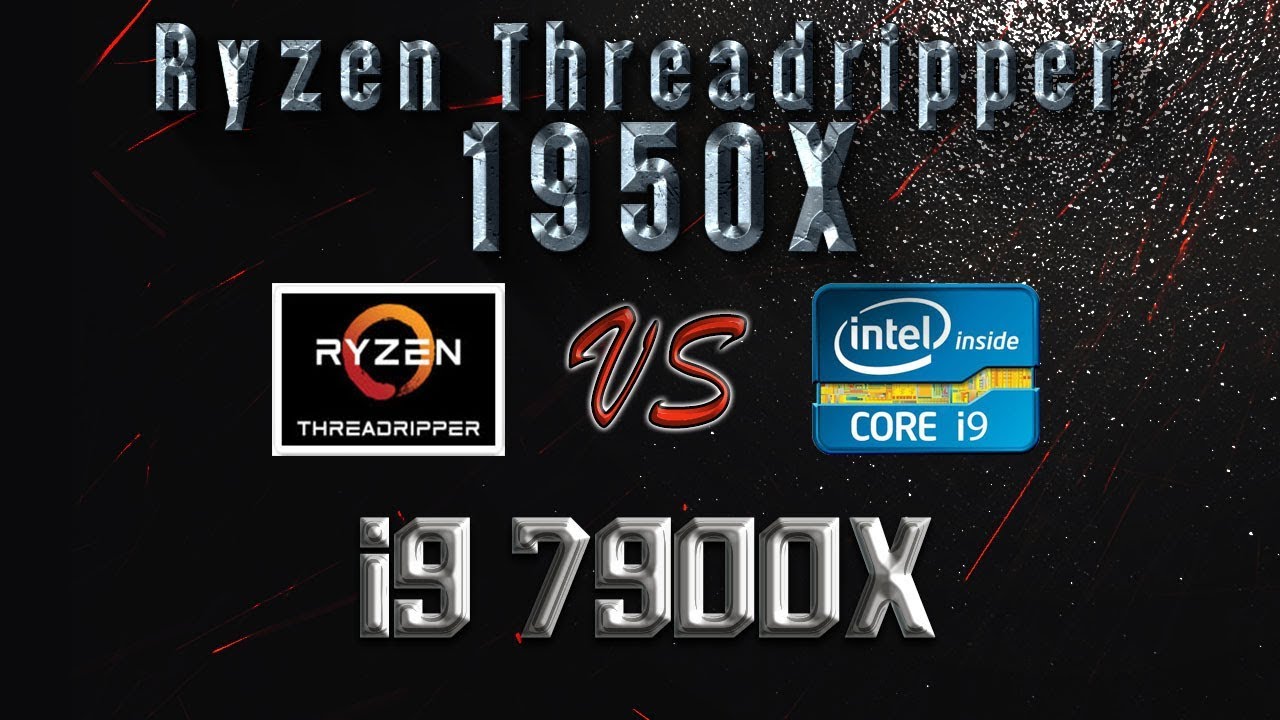 Ryzen Threadripper 1950X vs i9 7900X Benchmarks | Gaming Tests | Office ...