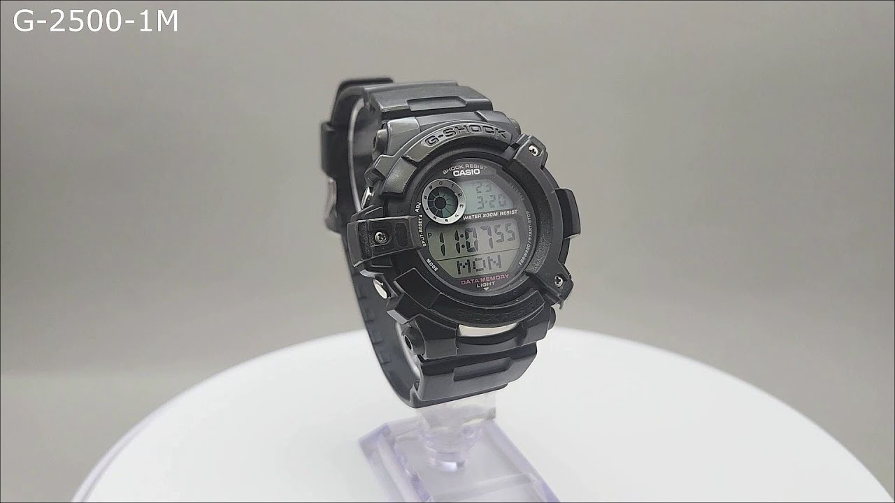 Casio G-Shock G-2500-1M - YouTube