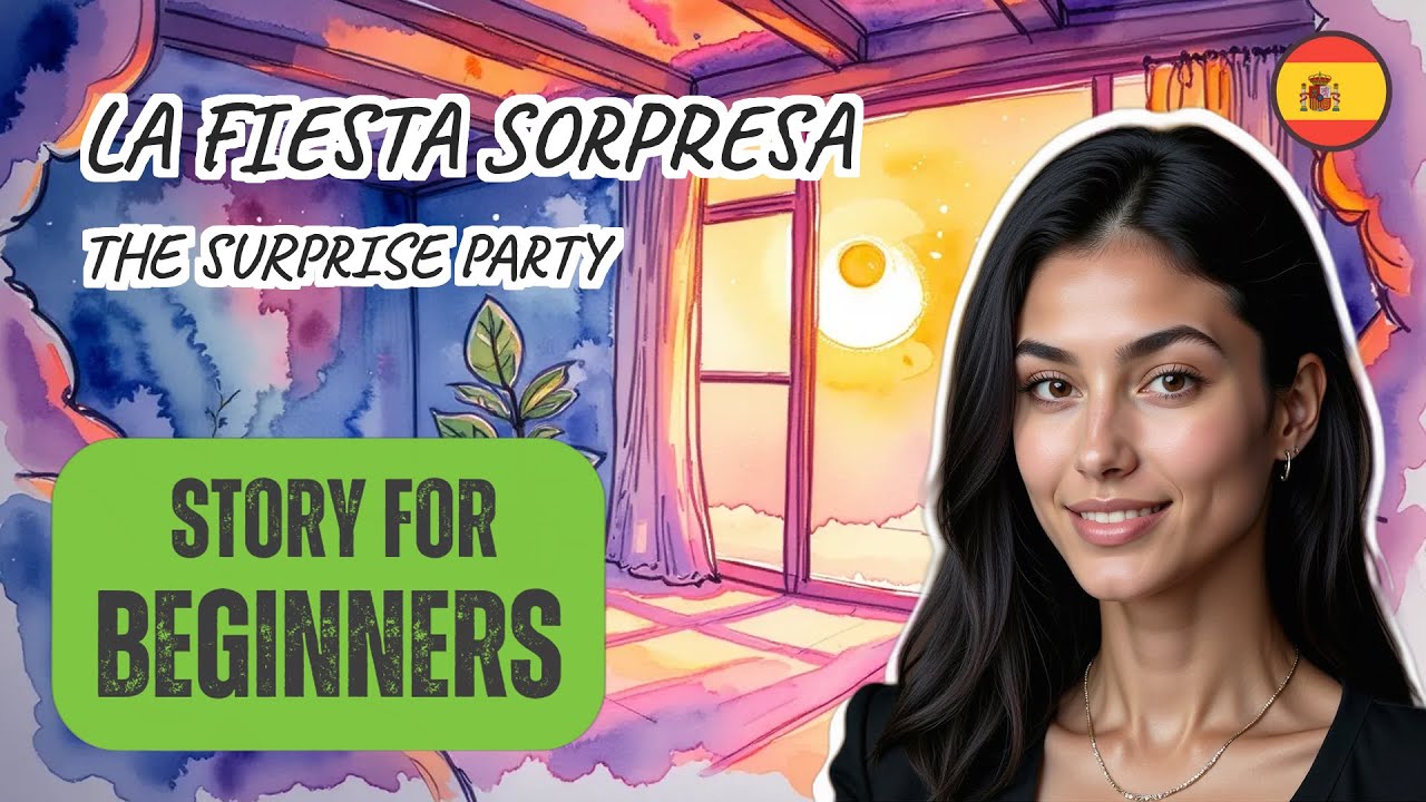 Start learning Spanish with simple stories | La Fiesta Sorpresa | Level ...