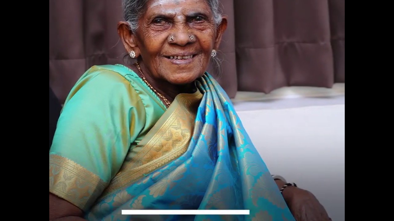 105 years old Lady who planted 385 Banyan trees! - YouTube