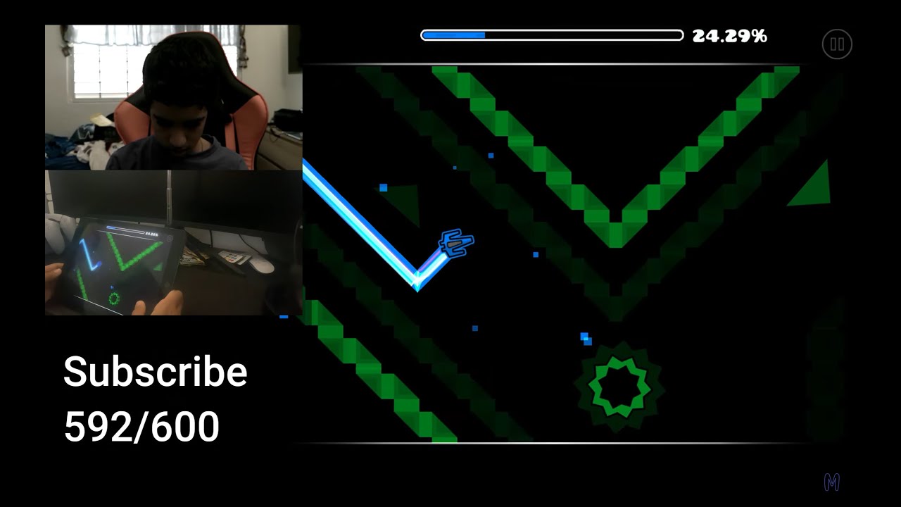 My Most INSANE Geometry Dash Run Ever - 30 Attempts! - YouTube