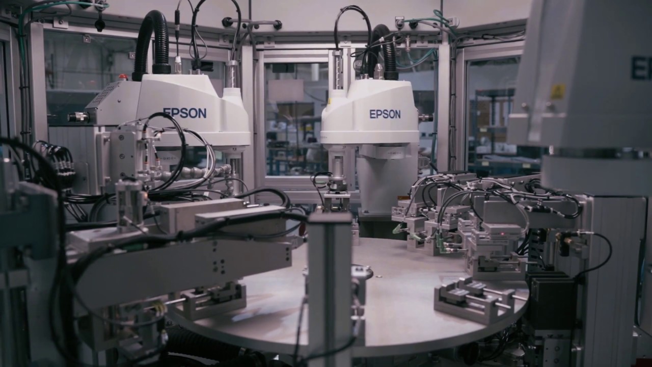 Multi-SCARA Robot on Dial Indexing System - YouTube