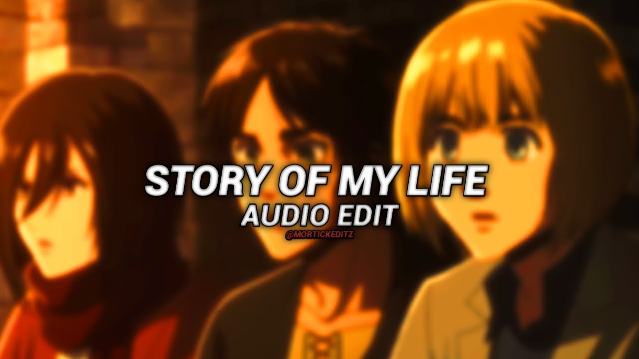 story of my life - one direction [edit audio] - YouTube
