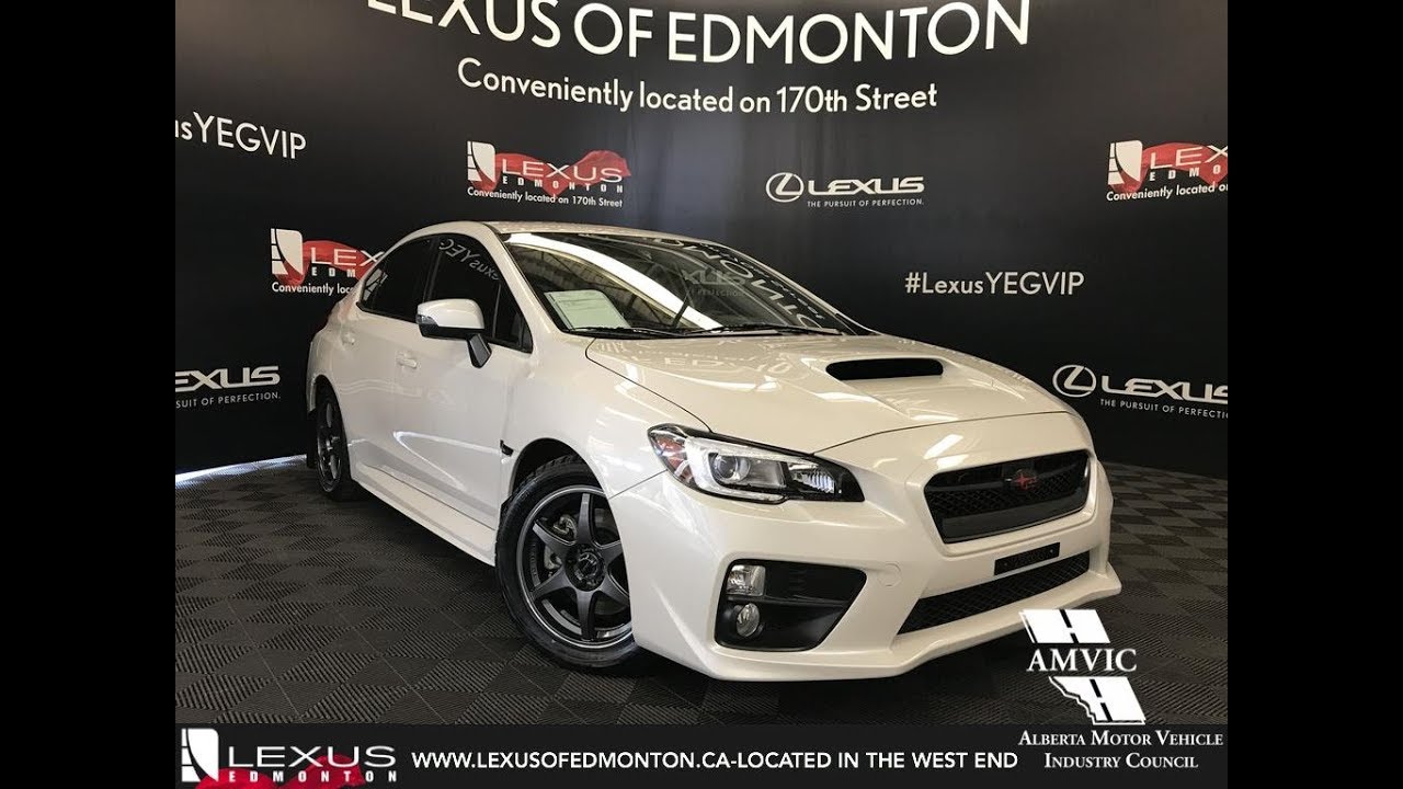 Used White 2016 Subaru WRX w/Sport-tech Pkg Walkaround Review Edson ...