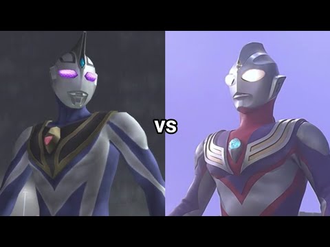 [MUGEN] Ultraman Tiga vs Fake Ultraman Agul - YouTube