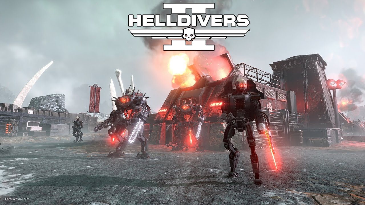 Helldivers 2 - Challenging obtížnost, Automatons | Random Gameplay česky - YouTube