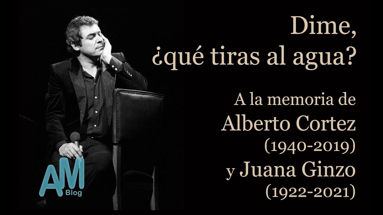 Dime qué tiras al agua Alberto Cortez y Juana Ginzo - YouTube