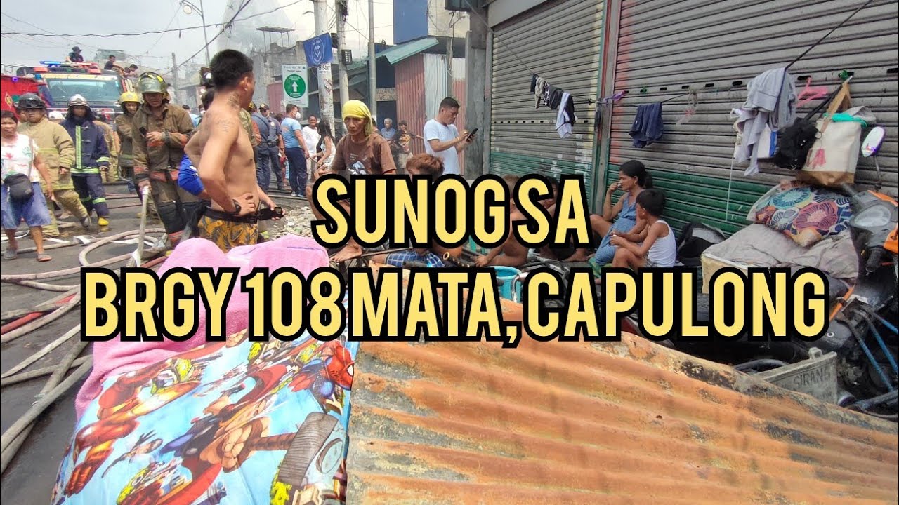 Pahirapan ang Pagsugpo sa Sunog Sa Mata, Capulong! Maliit ang Daanan ...