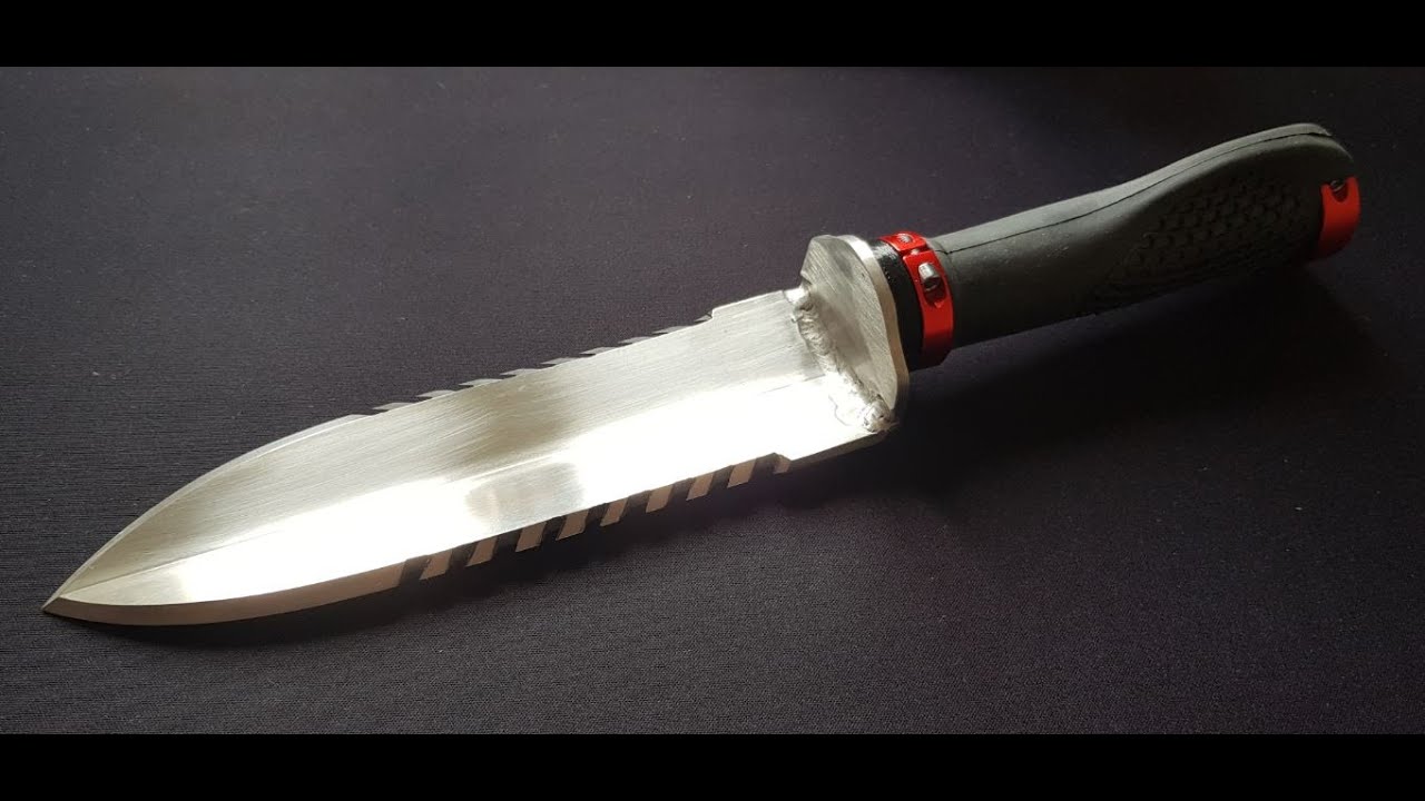 Home Made Metal Detecting Digging Tool - YouTube