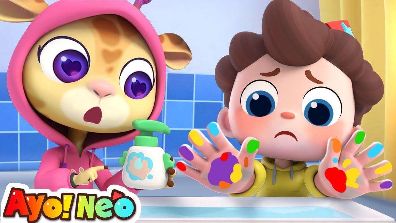 Ingatlah untuk Mencuci Tangan Sebelum Makan | Kebiasaan Baik | Ayo！Neo ...