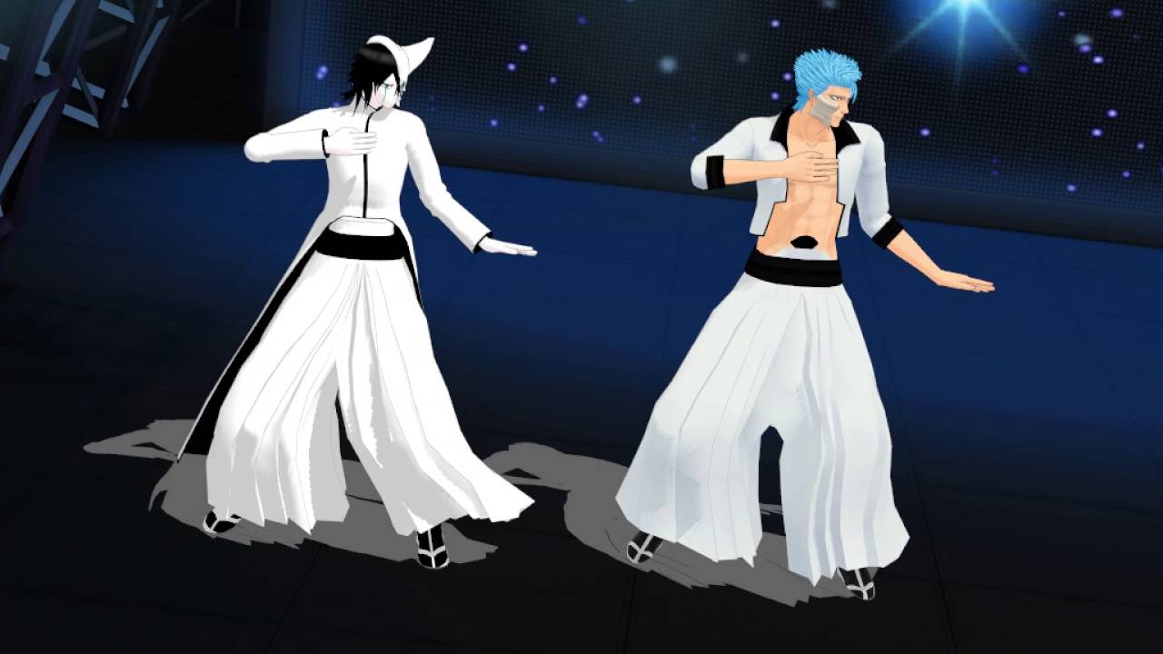 [MMD x BLEACH] Ulquiorra & Grimmjow - Elect - YouTube