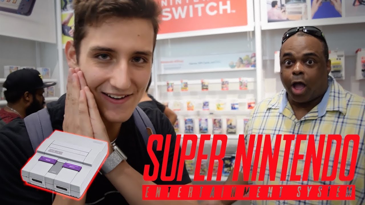 NYC Squad SNES Launch Line at Nintendo NY (feat. Lamarr Wilson and CND ...
