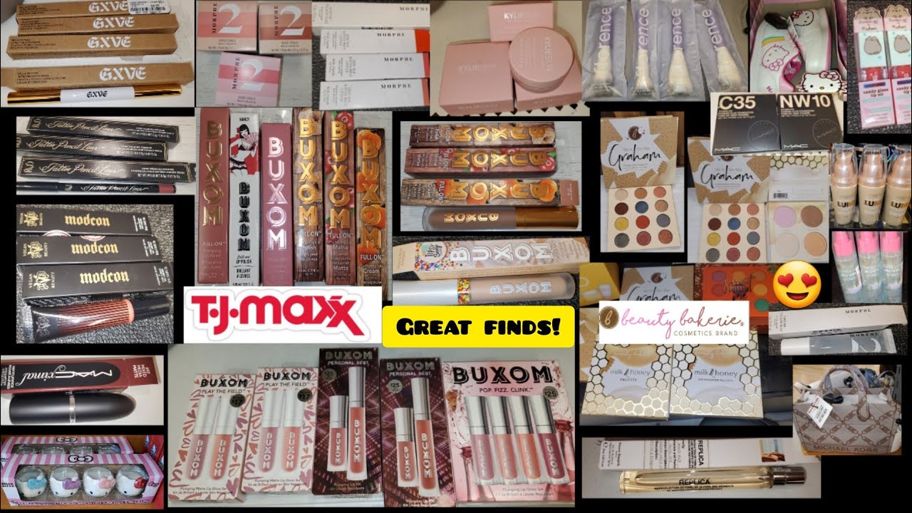 NEW STUFF AT TJ MAXX-MAKEUP- BUXOM finds | TJ MAXX SHOP WITH ME #tjmaxx ...