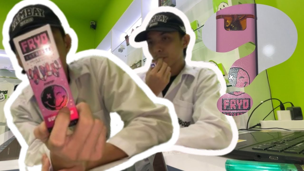 Disposable carts Review | Fryd Bubblegum Gelato - YouTube