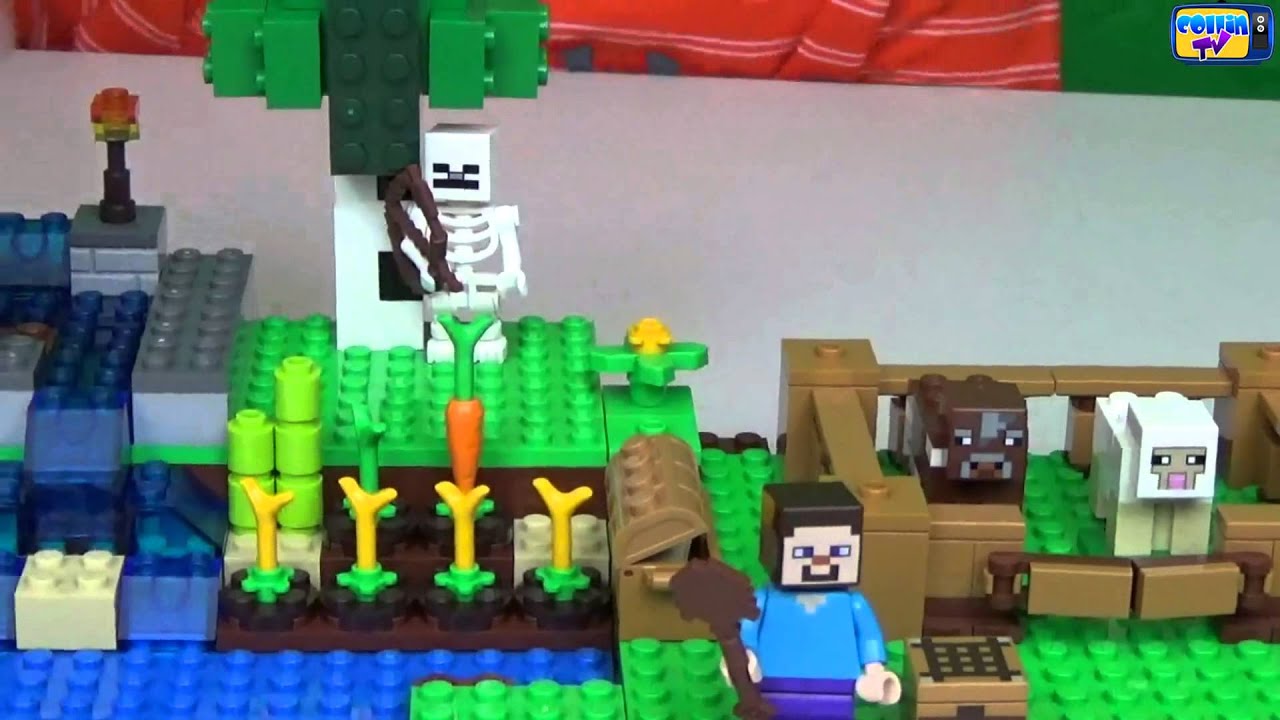 LEGO MINECRAFT SET - THE FARM 21114 - YouTube