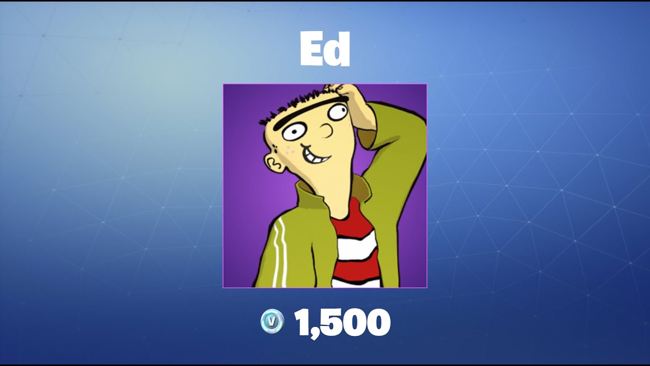 Ed | Fortnite Outfit/Skin - YouTube